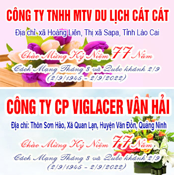 CÔNG TY TNHH MTV DU LỊCH CÁT CÁT - CÔNG TY CỔ PHẦN VICLACER VÂN HẢI